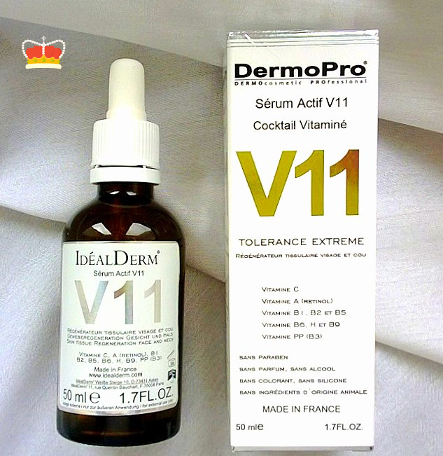 BEAUTY: VITAMINCOCKTAIL FÜR DAS GESICHT * SÉRUM ACTIF V11 DERMOPRO ...