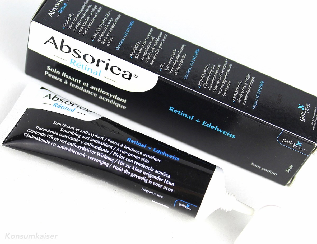 SKINCARE: AUSPROBIERT UND BEGEISTERT * ABSORICA „RETINAL“ (SHORT REVIEW ...