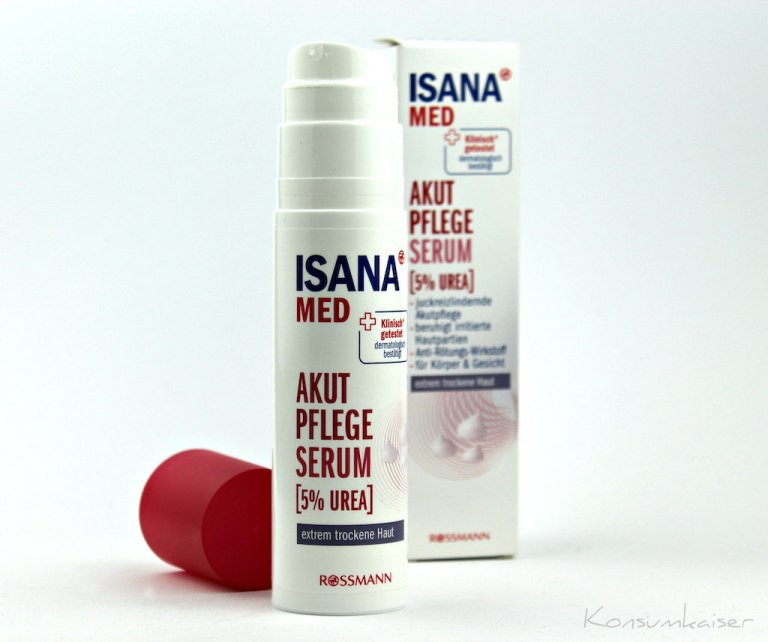 SKINCARE: ISANA MED „AKUT PFLEGE SERUM“ * IMMER NOCH EIN GEHEIMTIPP ...